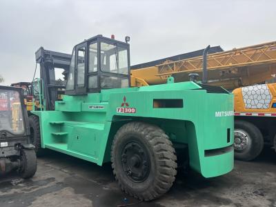 China Used Mitsubishi FD30N 3 Ton Diesel Forklift 3000kg Capacity Pneumatic Tire 3m Mast for sale