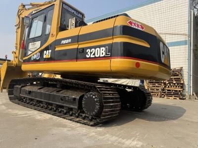 China Used CAT 320BL Excavator Reinforced Rock Bucket 1.2-1.4m³ Track Excavator Budget Construction Machine for sale