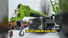 Used ZOOMLION ZTC1000V 100 Ton Crane for Sale