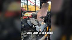 2019 SANY SCC600A 60 Ton Crawler Crane For Sale
