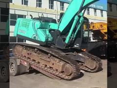 Used KOBELCO SK250 Excavator For Sale 25-Ton Class Low Hours Well-Maintained Long Reach Cab AC Ready To Work