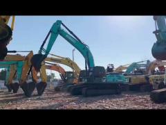 Hydraulic Used Crawler SANY 215 Excavator With Cummins QSL9-C455 Diesel Engine