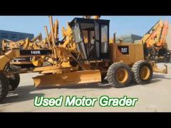 Used CAT 140K Motor Grader 454L Fuel Capacity with 14ft Blade