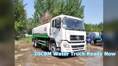 Dongfeng 20CBM Water Sprinkler Truck for Dust Suppression