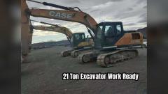 Reliable 21 Ton Crawler Excavator Ready For Your Job Site