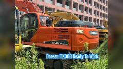 Used Doosan DX300 Excavator Ready for Work