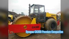 Used Dynapac CA30D Double Drum Roller Excellent Condition