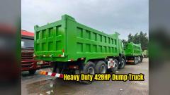 SAIC HONGYAN 428HP 8x4 Dump Truck Heavy Duty Hauling