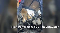 20 Ton Crawler Excavator High Performance Digging Machine