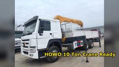 Used HOWO 10 Ton Truck Mounted Crane Ready to Work