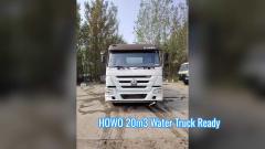 Used HOWO 20m3 Water Sprinkler Truck for Dust Control
