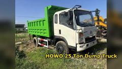 HOWO 6 Wheeler Dump Truck 25 Ton Load Capacity Ready to Ship