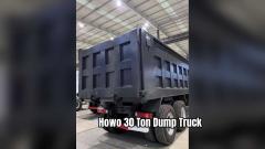 Howo 8x4 371HP Dump Truck 30 Ton Capacity