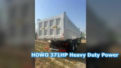 Robust 8x4 HOWO 371HP Dump Truck Heavy Hauling Power
