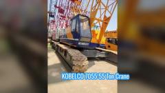 Used KOBELCO 7055 55 Ton Crawler Crane for Sale