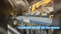 LIUGONG 6636E 36 Ton Roller Used Heavy Compactor Solution