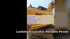 Used Lonking LG6225N Excavator Reliable Power for Projects