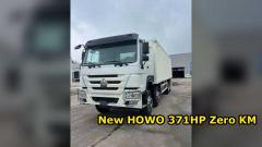 New HOWO 371HP 8x4 Box Truck Zero KM Logistics Solution