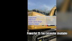 Reliable 25 Ton Hydraulic Excavator For Sale