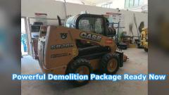 Used Skid Steer and Hydraulic Breaker Demolition Package