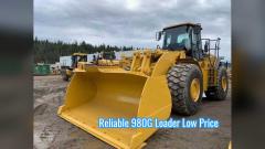 Reliable 980G Wheel Loader For Sale Low Hours