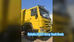 Used HOWO 6x4 375HP Dump Truck Reliable Heavy Duty Tipper