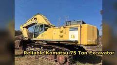 Used Komatsu PC750SE 7 Excavator for Sale Reliable Digger