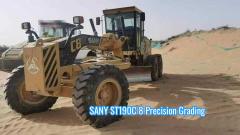 Used SANY ST190C 8 Motor Grader Precision Road Construction