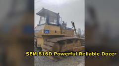 Used SEM 816D Bulldozer Reliable Earthmoving Power