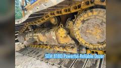 Used SEM 818D Bulldozer 180HP Reliable Earthmoving Power
