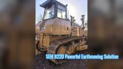 Used SEM 822D Bulldozer Reliable Heavy Earthmoving Power