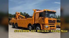 Used SHACMAN 375HP 8x4 Integrated Wrecker Recovery Truck