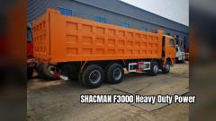 SHACMAN F3000 8x4 Dump Truck 380HP Heavy Duty Power