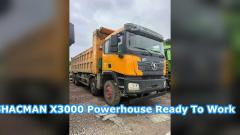Used SHACMAN X3000 460HP Euro VI Dump Truck 8x4