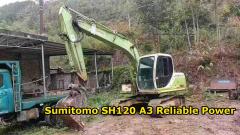 Used Sumitomo SH120 A3 Excavator Reliable Japanese Power