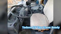 Used Tadano 25 Ton Crane GR 250N Reliable Lifting Solution