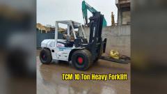 TCM 10 Ton Diesel Forklift Heavy Duty Material Handling