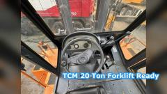 TCM 20 Ton Diesel Forklift FD200 Heavy Duty Container Handler