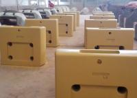 China Sand Cast Iron Reach Stackers Construction Machine Parts Counter Weight With OEM Service for sale