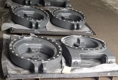 Cast iron parts, machining parts , casting connector  for  construction machinery
