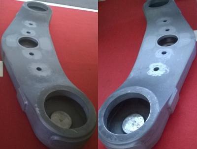 China Smooth Surface Construction Machine Parts Support Arm For Forestry Track Harvesters for sale