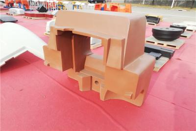 Materiale enorme del ghisa grigio GG150 del contrappeso della gru mobile della colata di sabbia per l'impianto di perforazione di azionamento di mucchio