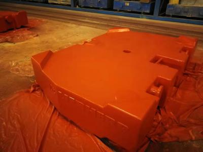 Cina Prodotti della colata sotto vuoto dei contrappesi delle gru di Liebherr 10000 chilogrammi in vendita