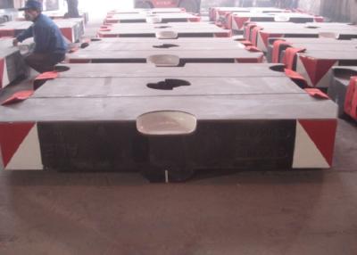 China Sand Casting Forklift Gray Iron 10 Ton Crane Counterweight for sale