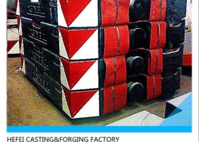 중국 진공 무쇠 GG250 10000 킬로그램 크레인 평형추 판매용