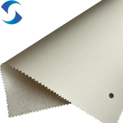 China 0.8mm±0.05 thickness Embossed synthetic leather fabric with eco-friendly properties for sale
