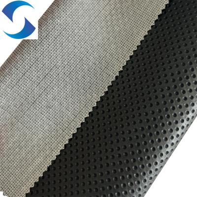 China Zhejiang made faux Leather Fabric with customize pattern recycled fabric for furniture faux leather fabric for sofa for sale