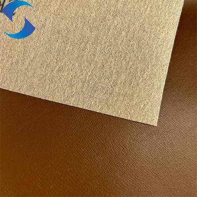 PVC Leather Fabric with Soft or Hard Hand Feeling Faux Synthetic Artificial Leather