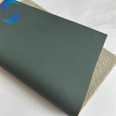 China Eco Friendly Fabric Belts Car Upholstery A Grade PVC Faux Leather Fabric Stock Lot For Car Seat Cover for sale