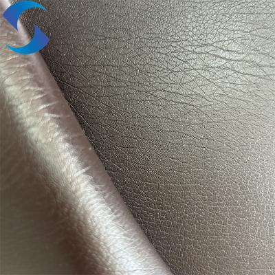 Cina Tessuto in pelle finta in rilievo - campione gratuito - diversi colori disponibili tessuto di divano in pelle sintetica in vendita